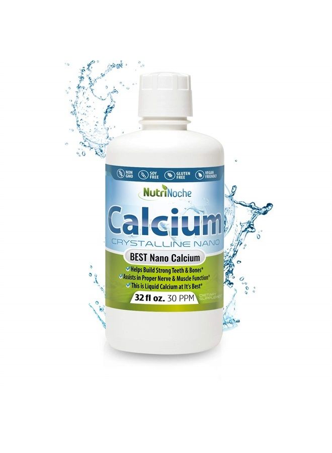 NutriNoche Liquid Calcium Supplement - 30 PPM of Nano Sized Calcium ...