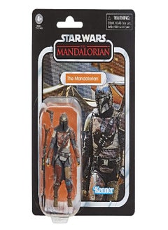 POWER RANGERS Star Wars The Vintage Collection The Mandalorian Toy, 9.5 ...