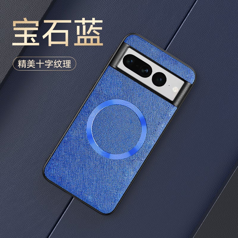 Generic For Google Pixel9Pro Phone Case Cross Print Business Leather ...
