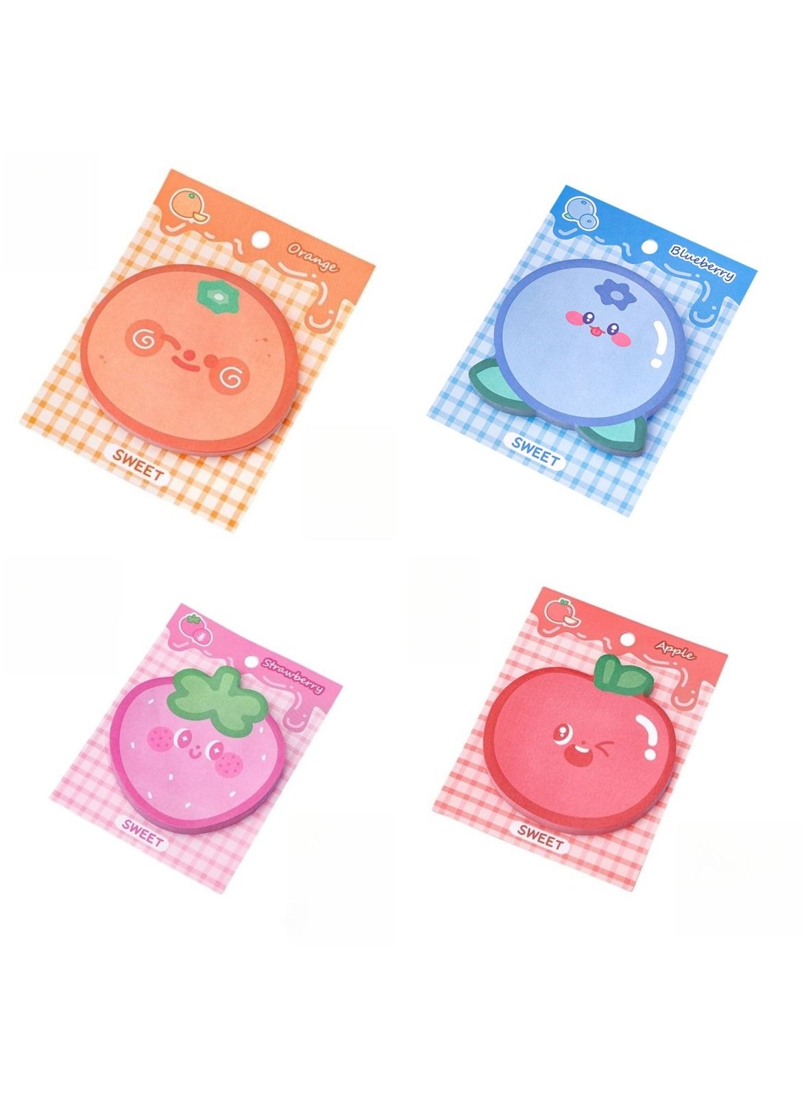 Generic Cartoon Alien fruit series Post-it note Students cute message ...