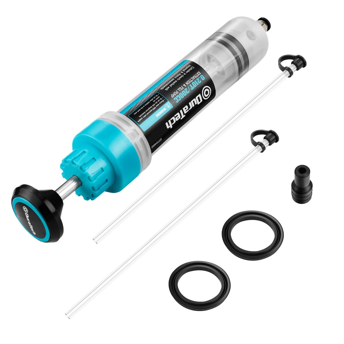 DURATECH DURATECH 200CC Fluid Extractor Automotive Fluid Pump with Long ...