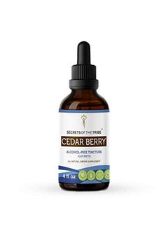 Secrets of the Tribe Cedar Berry Alcoholfree Liquid Extract Wildcrafted ...