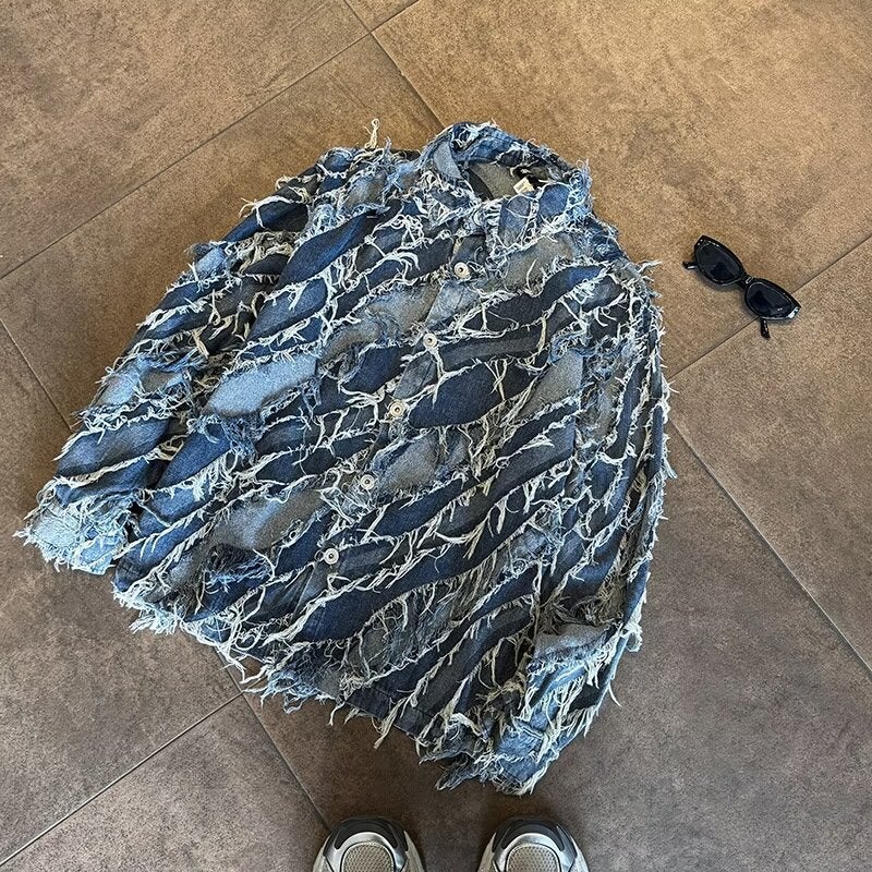 Generic Autumn American Retro Trendy Brand Loose Rap Design Sense Niche ...