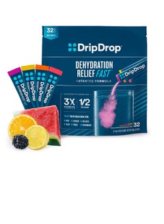 تسوق Drip Drop وBold Variety Pack - Electrolyte Drink Mix Single Serve ...