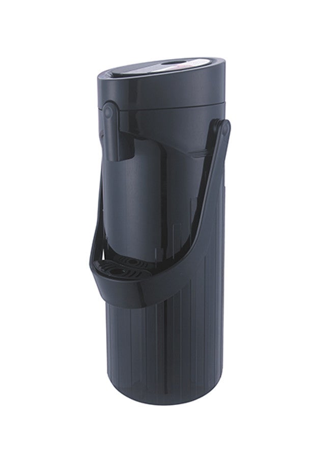 GAZELLA Plastic Comfort Press Tea & Coffee Flask 1.9 Liter Black | Best ...