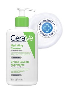 Cera Ve Hydrating Cleanser Face and Body Wash for Normal to Dry skin ...