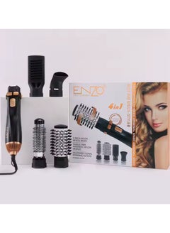 ENZO ENZO Hair Styler & Dryer with 4 Attachments Curler, Straightener ...
