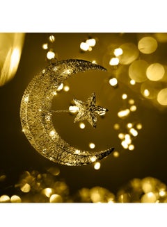 Hilalful HilalFul Hilal & Star Golden Threads Light | Light Decoration ...