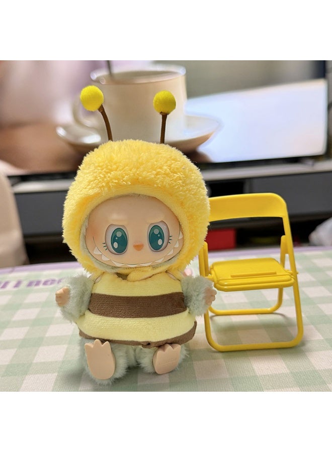 LABUBU 2nd Generation Blind Box Labubu Clothing PVC Face Pendant ...