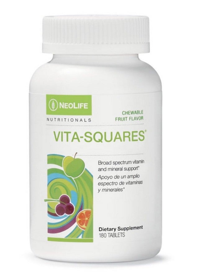 NEOLIFE NeoLife Vita-Squares - Chewable Multivitamin for Kids, 18 ...
