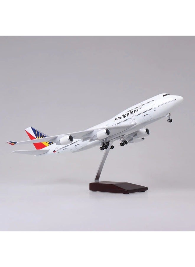 Generic Boeing 747 Simulation Aircraft Philippine Airlines Passenger ...