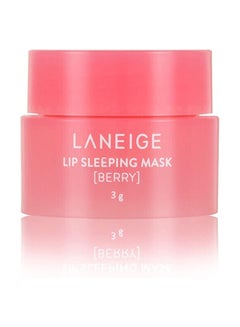 LANEIGE Raspberry lip mask to be applied at bedtime, small size, berry ...