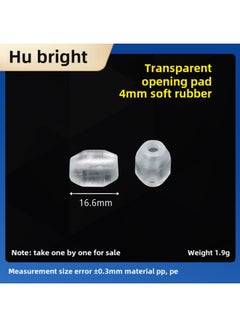 Generic Pipe Clamp U-shaped Pipe Clamp Open Foot Pad Chair Pipe Cover ...