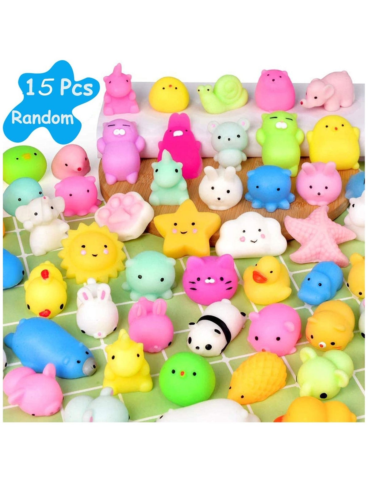 DUSALA Mochi Squishy Toys Mini Squishy Kawaii Animal Squishy Squeeze ...