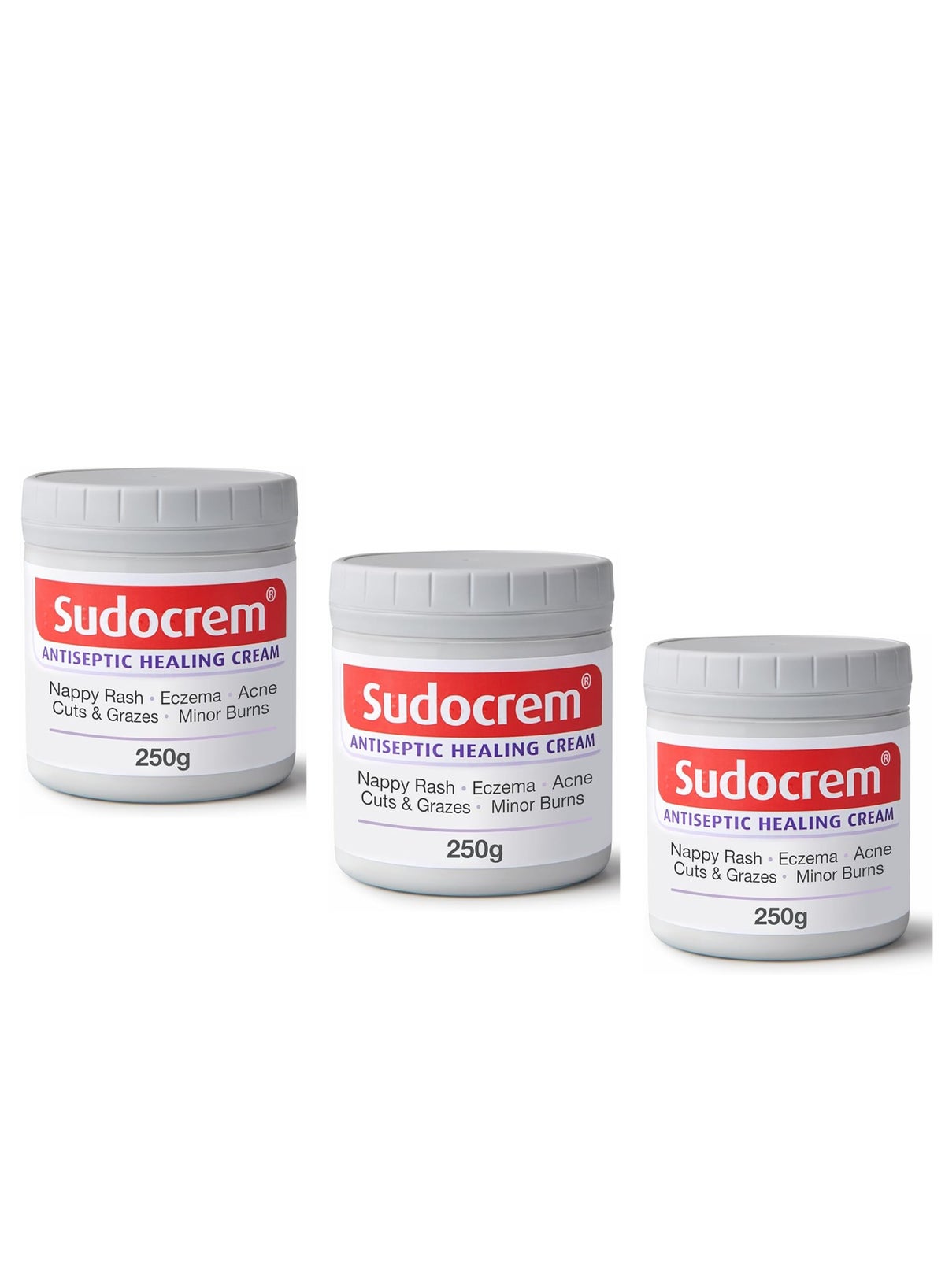 Sudocrem Pack of 3 Antiseptic Healing Cream 250g | Best Price UAE ...