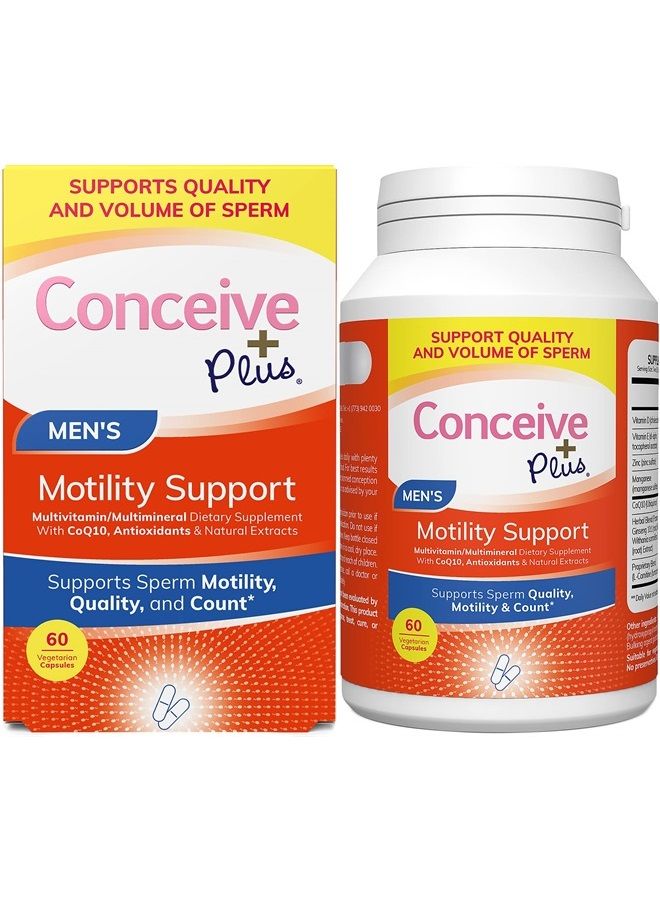 Conceive Plus Motility Male Fertility Supplement – Sperm Count Booster ...