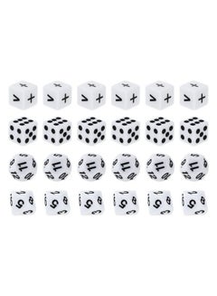 NUOBESTY Teaching Dice Set Math Dice Games For Kids 812 Include Math ...