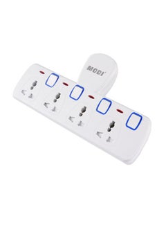 MODI Multi Plug Power Extension Adapter 4 Way Universal Wall Uk 3 Pin ...