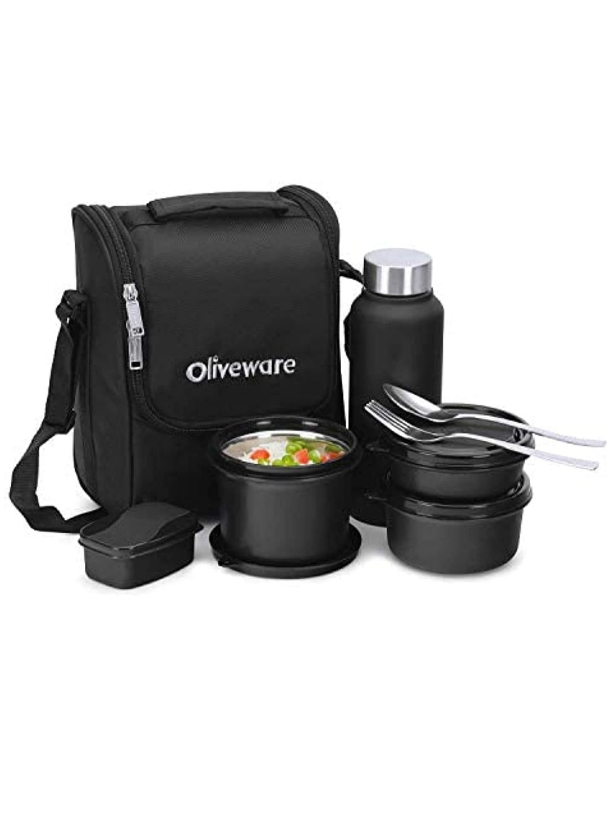 oliveware SOPL OLIVEWARE Teso Pro Lunch Box | 3 Stainless Steel ...