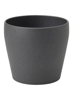 Generic Dark Grey Ceramic Plant Pot 15 Cm Diameter Ideal For Small ...
