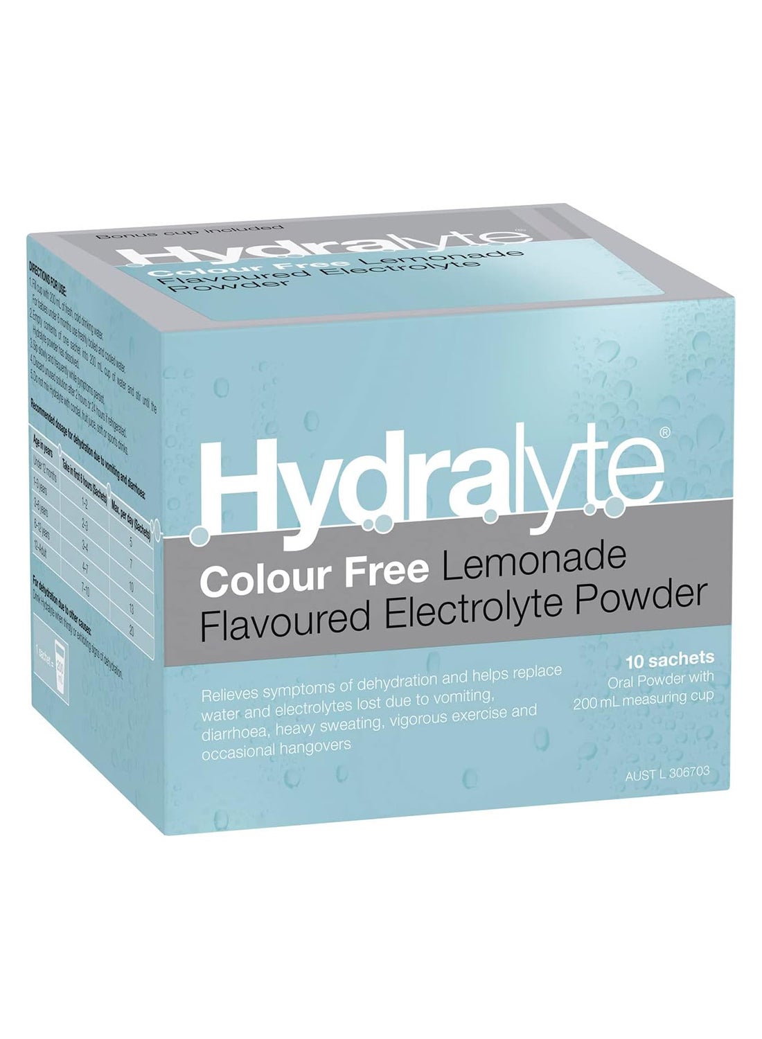 Hydralyte Electrolyte Powder 10 Sachets Lemonade | Best Price KSA ...