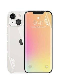 GENNEXT 2 Pack iPhone 13 Hydrogel Film Front And Back Screen Jelly ...