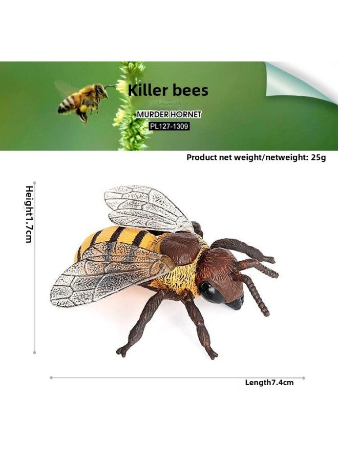 Generic Children's Cognitive Realistic Insect Animal Model Bee Killer ...
