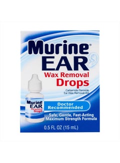 تسوق Murine وEar Wax Removal Drops, 0.5 oz Ear Drops Bottle أونلاين في مصر
