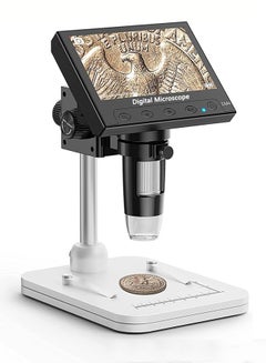 Garlo Microscope, LCD Digital Coin Microscope 1000x, Coin Magnifier ...