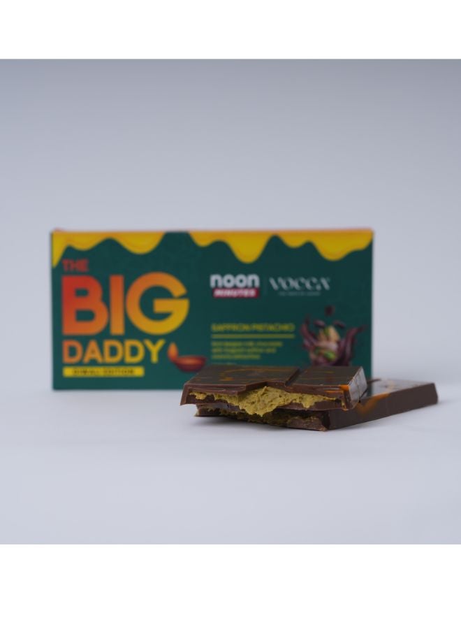 Buy The Big Daddy Saffron & Pistachio Chocolate Bar (VOCCA) Online | 15 ...