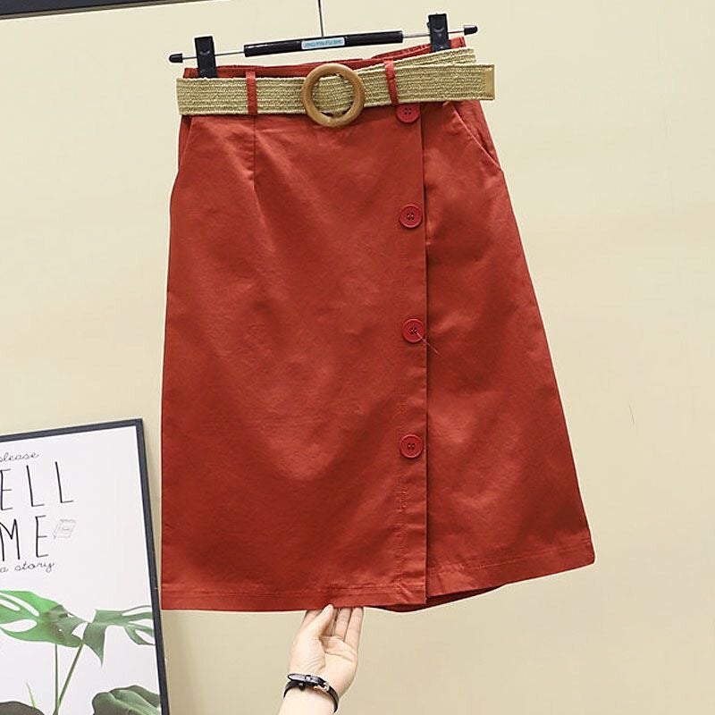 Generic Casual Pants Skirt Elastic Waist Wide Leg Pants Straight Five ...