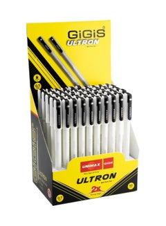 Gigis Unimax ULTRON 2X 0.7mm Tip Ball Point Pen, 50 pcs Ballpen, Nickel ...