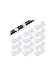 Generic Transparent Self Adhesive Cable Clips Wire Organizer Wire ...