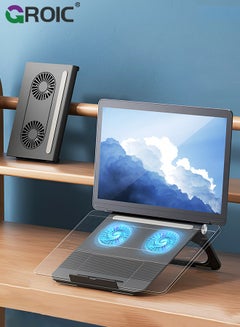 GROIC Laptop Cooling Pad, Silent Gaming Computer Laptop Fan Cooling Pad ...