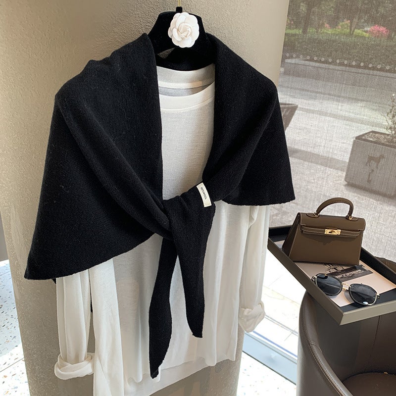 Generic Australian 100 Pure Wool Shawl Women'S Increase Joker Warm ...