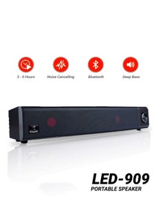 Kisonli Kisonli LED-909 Portable Wireless Sound Bar Bluetooth & Multi ...