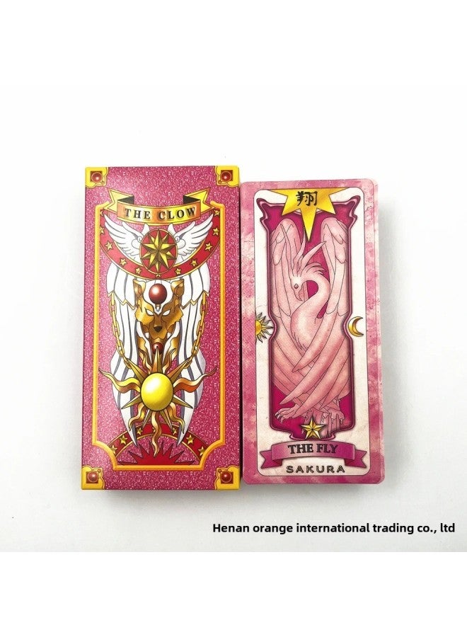 Anime Magic Card Girl Sakura Kulo Card Variations Sakura Card Cos ...