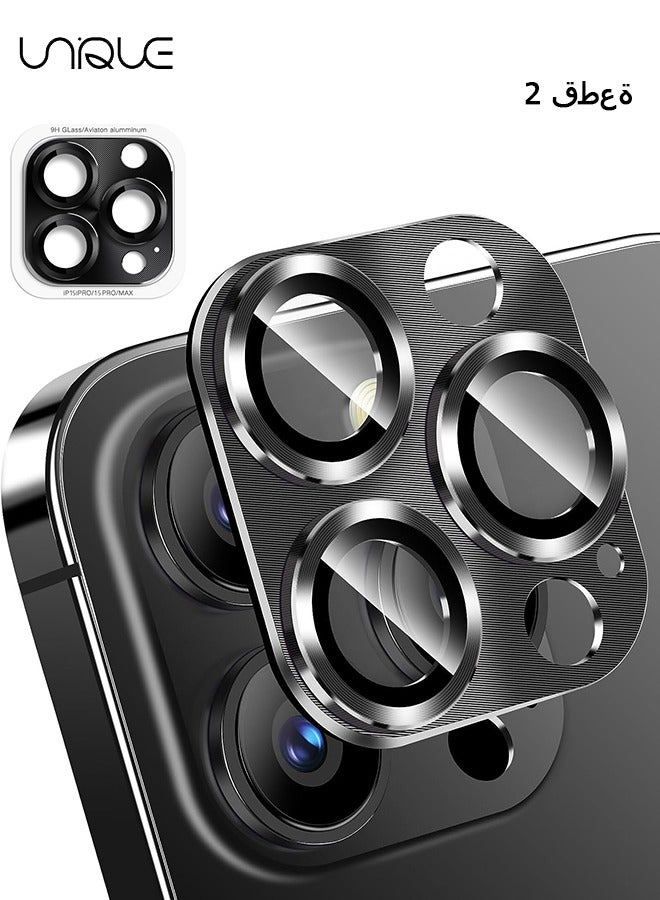 Unique 2 Pack - Camera Lens Protector for iPhone 15 Pro Max/iPhone 15 ...