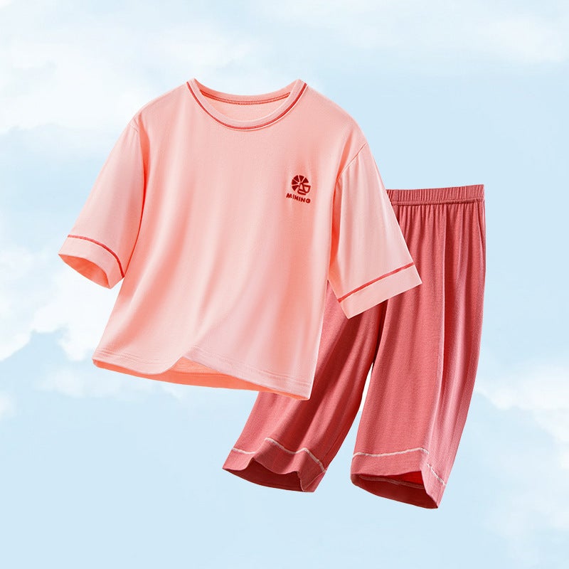 Generic 2025 Summer Thin Modal Children'S Home Clothes Soft Boys And ...