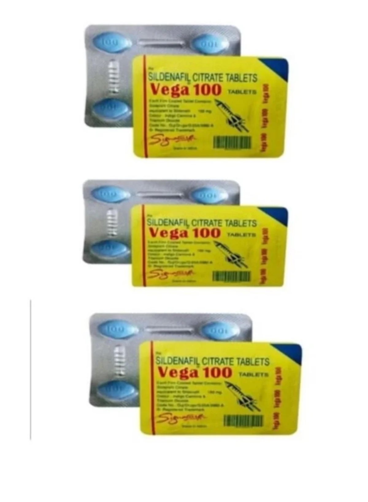 تسوق VIGA وVega Indian 100 mg 3 tablets أونلاين في السعودية