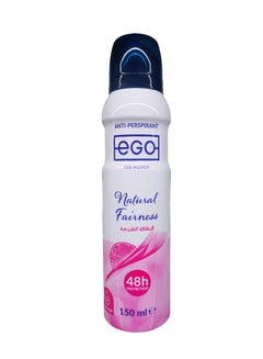 Ego Anti-perspirant Deodorant Spray Women Natural Fairness 150ml UAE ...