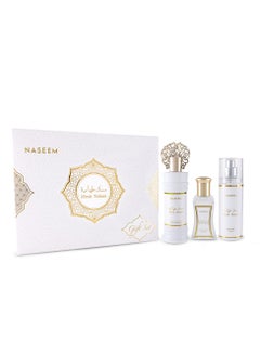 Naseem Musk Tahara Premium Gift Set (Perfume,Roll-On and Body Mist) – Exquisite Musk Experience ...