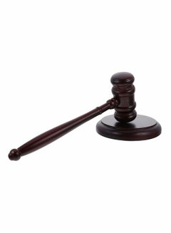 SYOSI Handmade Wooden Gavel Block Set, Wooden Gavel and Sound Block Set ...