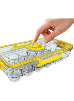 Generic Hanso Egg Holder Organizer, Refrigerator Egg Storage With Lid ...
