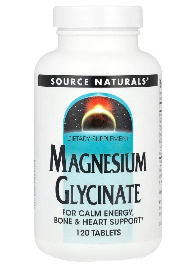 Source Naturals Magnesium Glycinate 120 Tablets | Best Price UAE ...