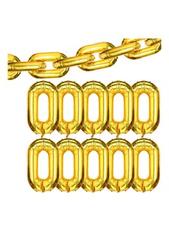 Generic 48 Pcs 16 inch Foil Chain Balloons, Jumbo Chain Balloons for ...