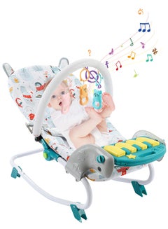 MaBaby Baby Rocker Bouncer, Adjustable And Portable Baby Rocking Chair ...