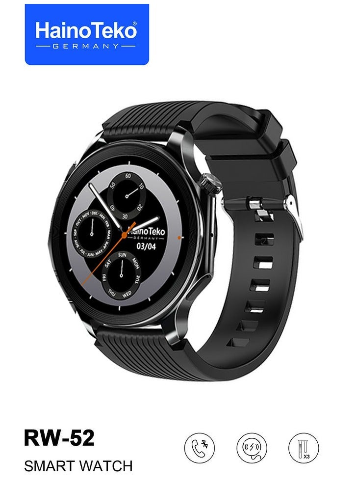 Haino Teko Haino Teko RW 52 Smart Watch With AMOLED Display 3 Pair ...