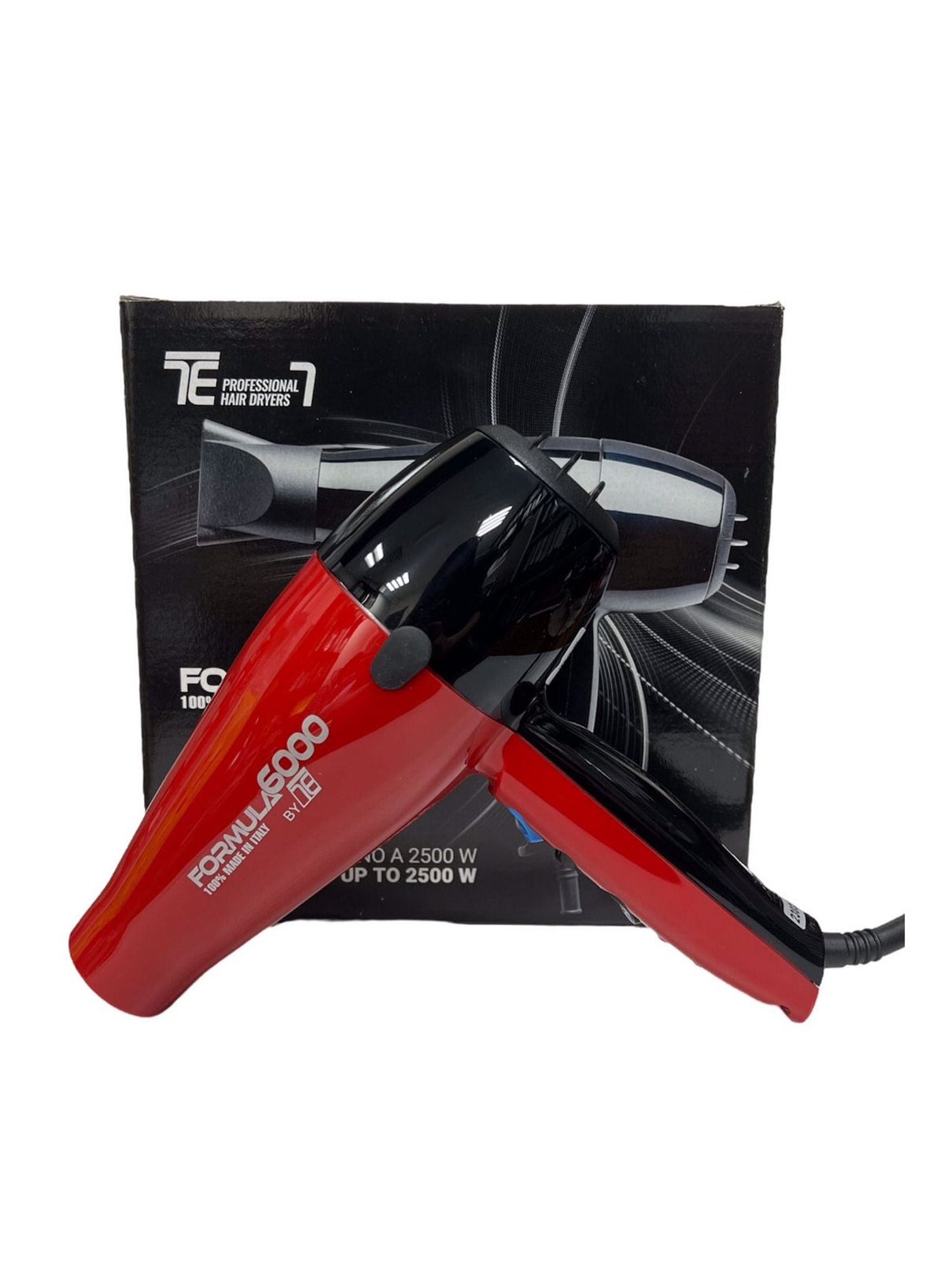 TecnoElettra Tecno Elettra Formula 6000 Professional Hair Dryer Red ...