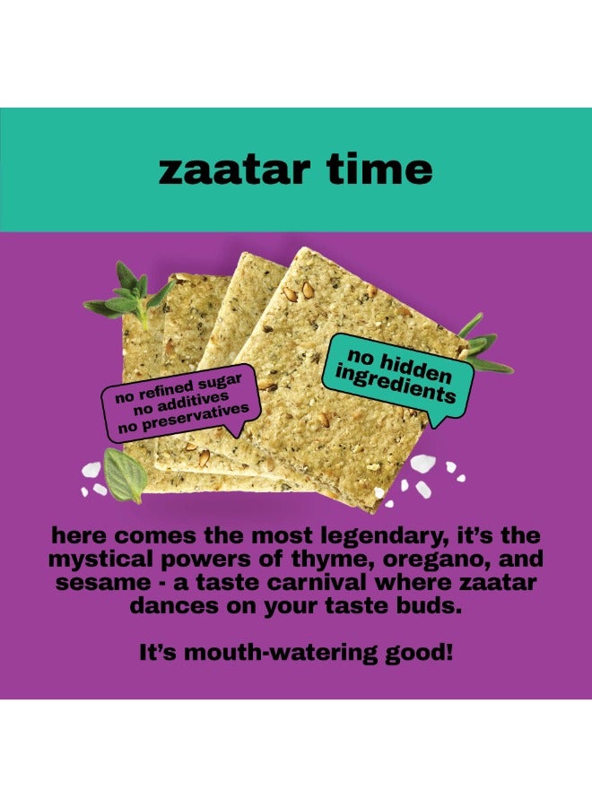 Buy Snack Studio Fresh Zaatar Sesame And Oregano Cracker Online | 15 ...